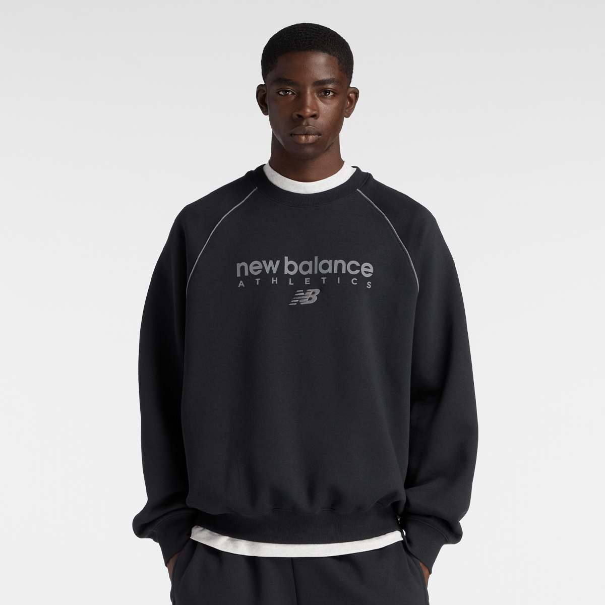 Linear Graphic Fleece Crew | SNIPES