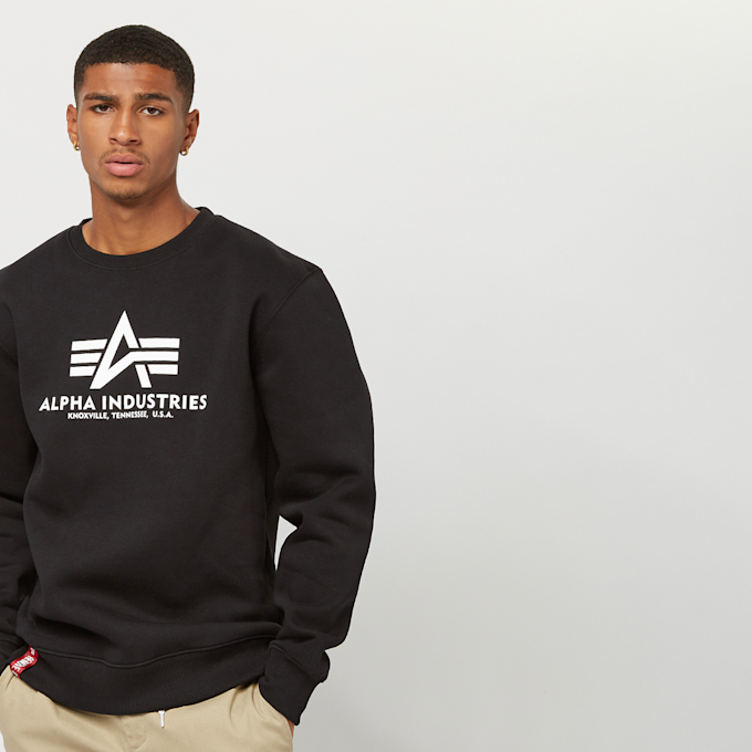 Alpha Industries Basic Sweater zwart (178302-03)