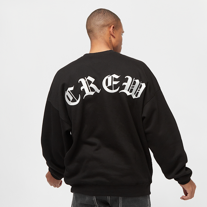 Sixth June Crew Sweatshirt Gothic Letters zwart (M22685VSW-BLAC)