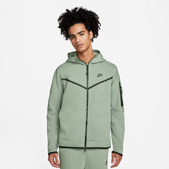 Acheter Nike Sportswear Tech Fleece Full-Zip Hoodie vert