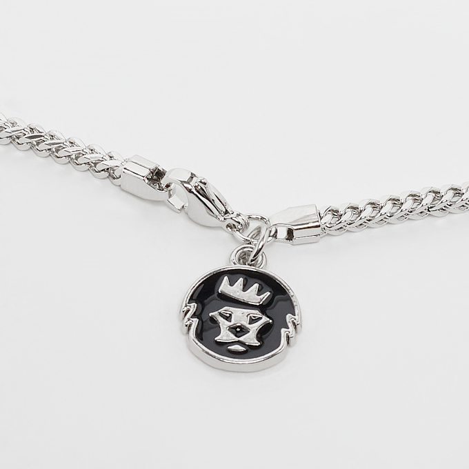 King Ice Kings Crown Necklace 1.2'' silber (NKX11806-SILVER) kaufen