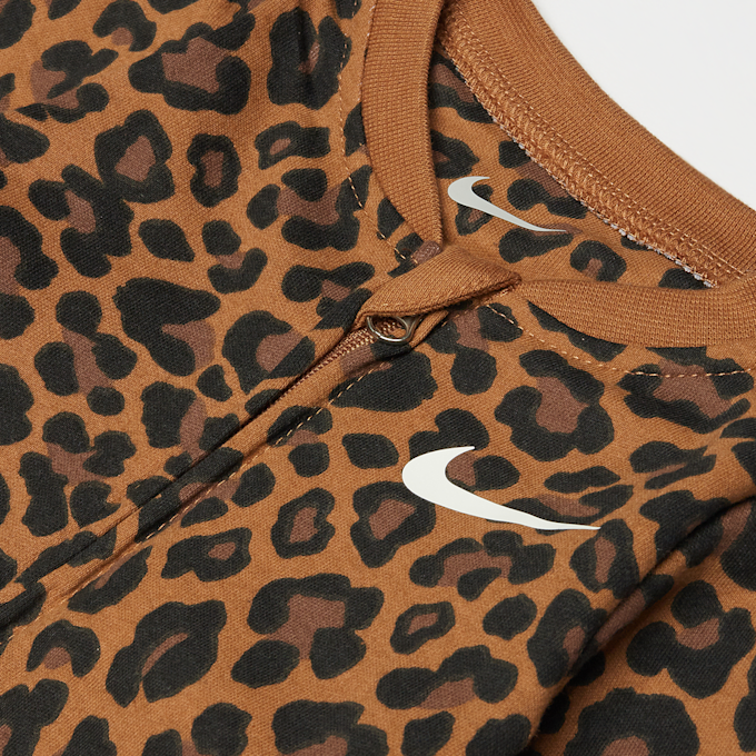 Nike Leopard Printed Footed Coverall blauw (56K101-X0O)