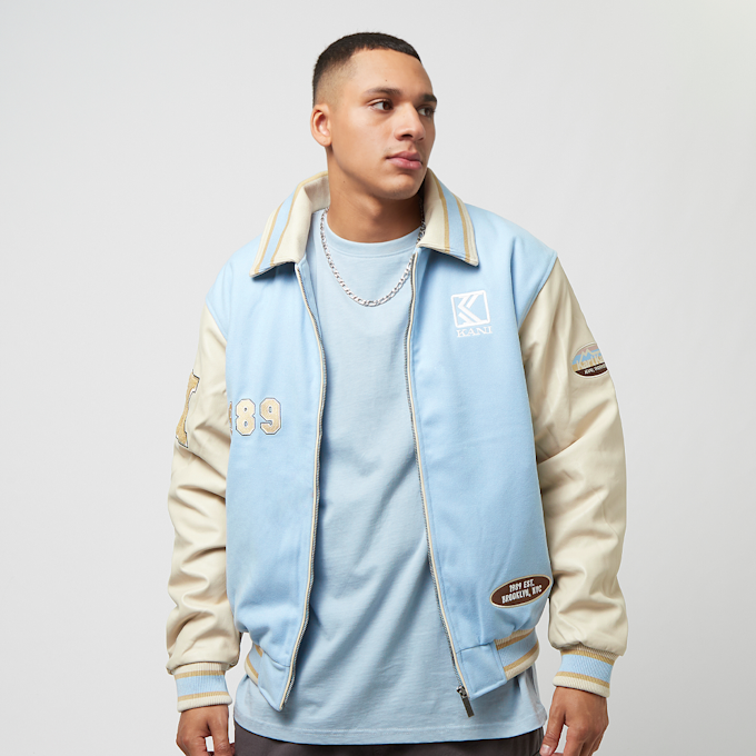 Karl Kani Og Block College Jacket blau (KM233-022-2) kaufen