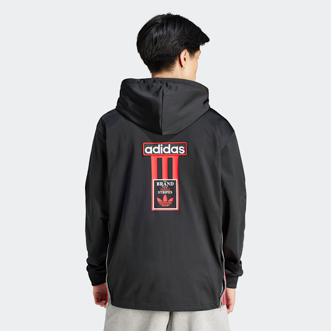 adidas Originals Sudadera con Capucha adicolor Adibreak negro (IM8209)