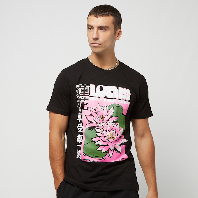 Mister Tee Lotus Flower Tee schwarz (MT2689-00007)