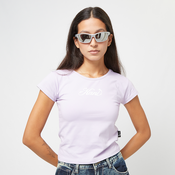 Karl Kani Small Print Tiny Tee Lilac fioletowy (KW244-038-1)