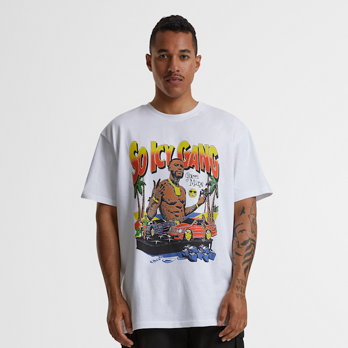 Upscale by Mister Tee Gucci Mane Guwap Oversize Tee weiß (MT3022-00220)