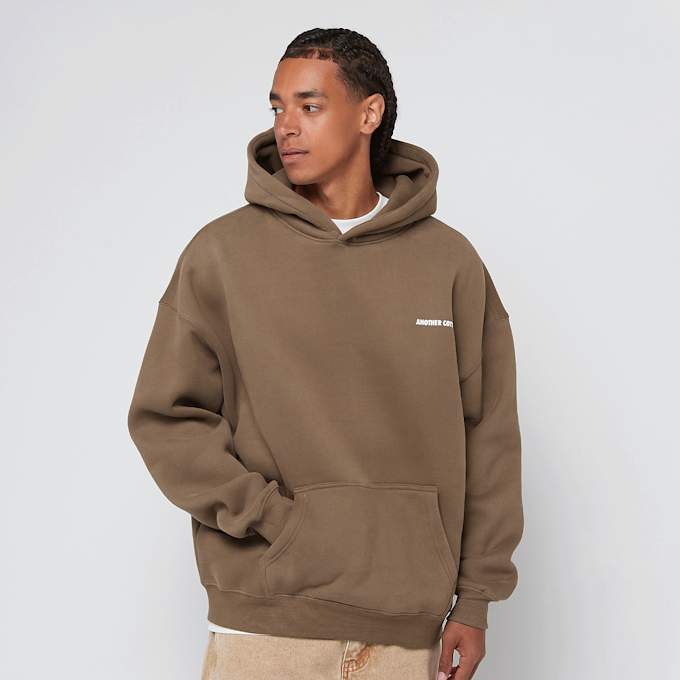 Another Cotton Lab Coffee Date Oversized Hoodie brązowy (PD00006802)