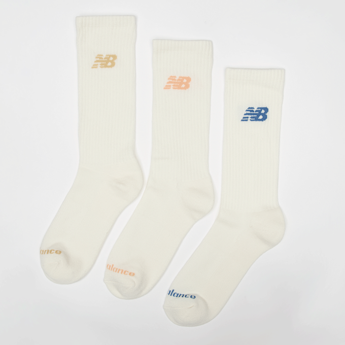 New Balance 3 PACK - EVERYDAY SEASONAL CREW - seasalt bež (LAS51293-SST)