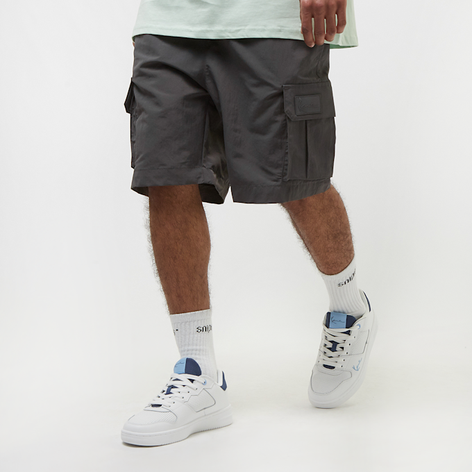 Karl Kani Rubber Signature Cargo Shorts grau kaufen