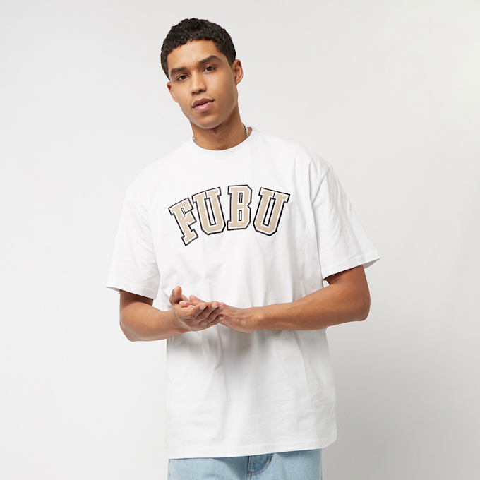 Shop FUBU College Tee wit | SNIPES