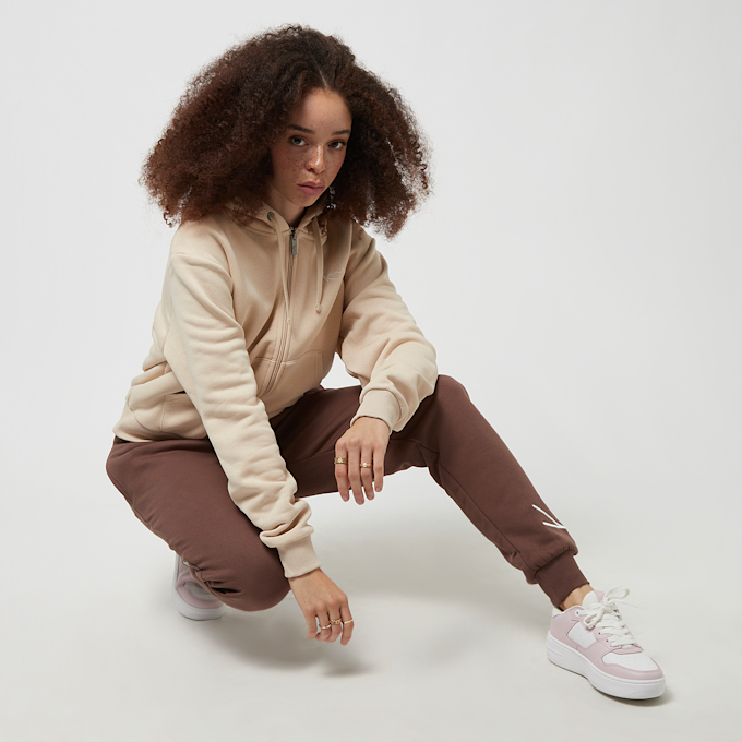 Kupi Karl Kani Chest Signature Essential Zip Hoodie bež | SNIPES