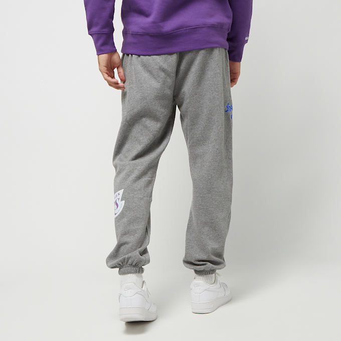 Shop Mitchell & Ness NBA Los Angeles Lakers Pant grijs