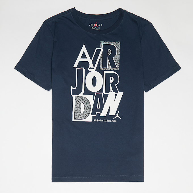 Compra Jordan Air Jordan 3 Mix Up Short Sleeve Tee azul | SNIPES