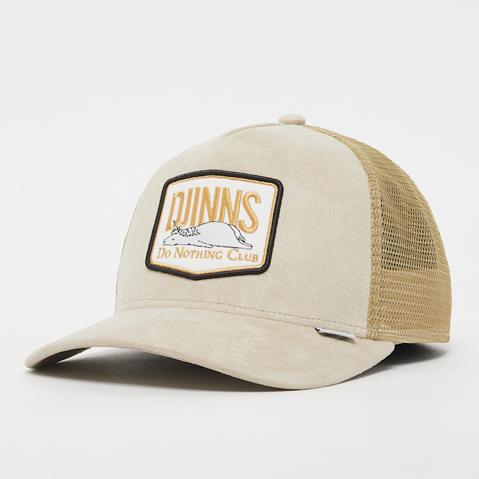 Shop DJINNS HFT Cap DNC 3.0 Hairy Suede beige | SNIPES