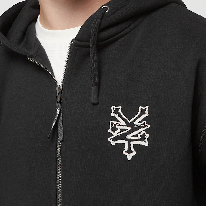 Kupi Zoo York Skeleton Zip Hoodie black crna | SNIPES
