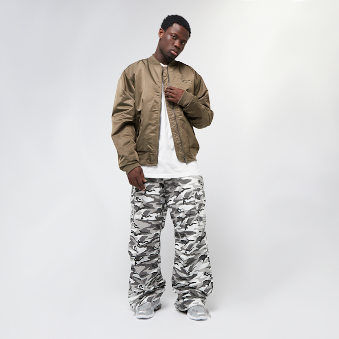Shop Karl Kani Sport Patch Camo Cargo Pants camouflage | SNIPES