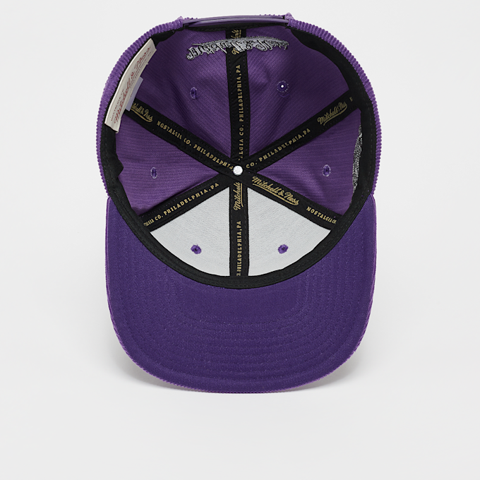 Shop Mitchell & Ness Cord Snapback NBA Los Angeles Lakers roze