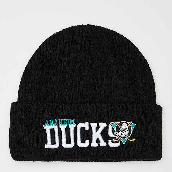 Compra Mitchell & Ness BILLBOARD KNIT VNTG NHL Anaheim Ducks black ...