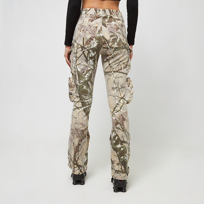 Shop Smoke Rise Utility High Rise Straight Pants camouflage