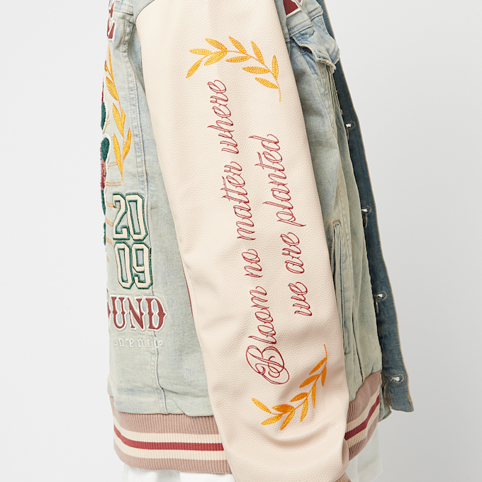 Acheter Smoke Rise Varsity Denim Jacket bleu | SNIPES