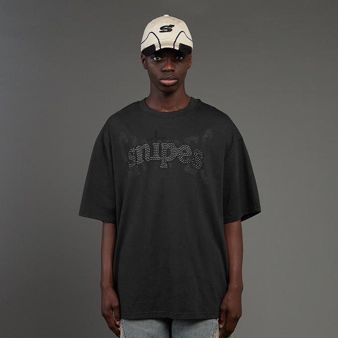 Kupi SNIPES Snipes Studs Oversized Tee crna | SNIPES