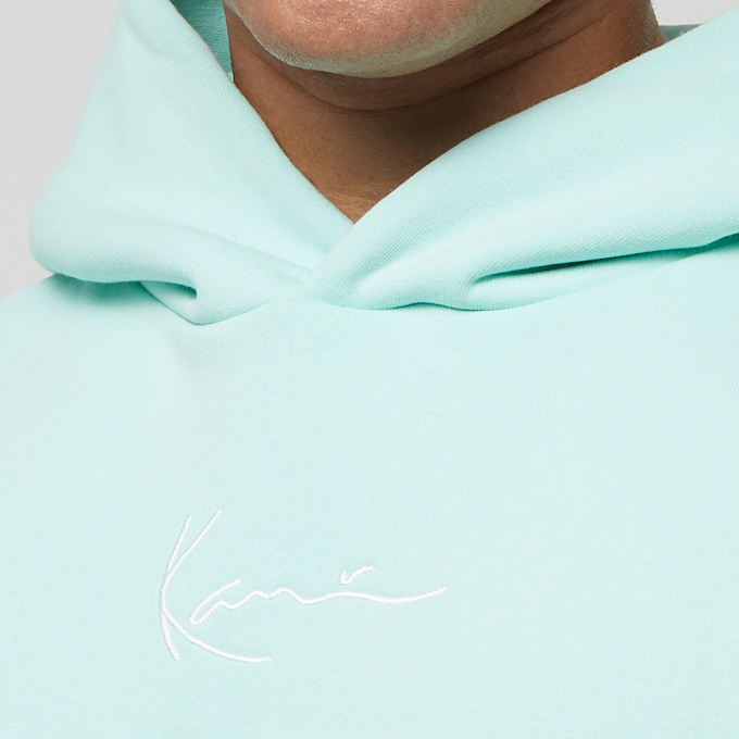 Kupi Karl Kani Small Signature Essential OS Hoodie light blue tirkizna ...