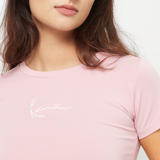 Kupi Karl Kani Small Signature Short Tee rose roza | SNIPES