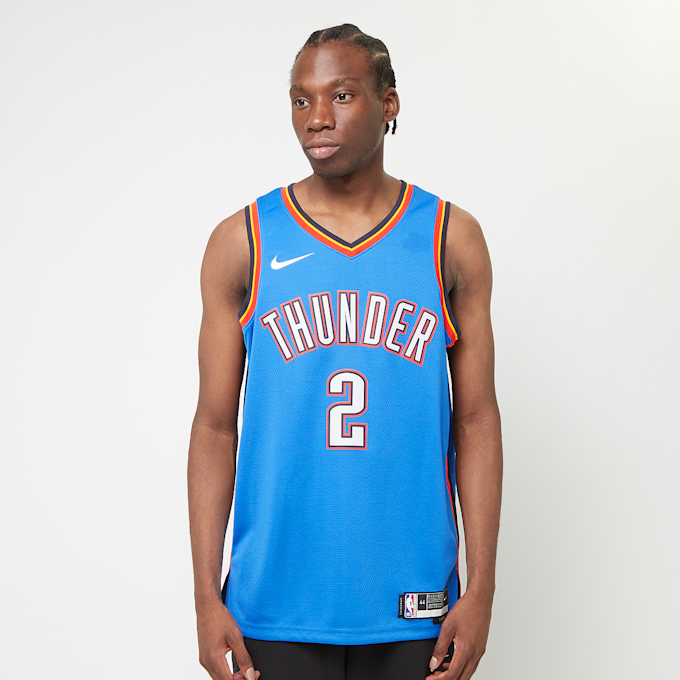Compra Nike NBA OKLAHOMA CITY JERSEY signal blue/alexnr azul | SNIPES