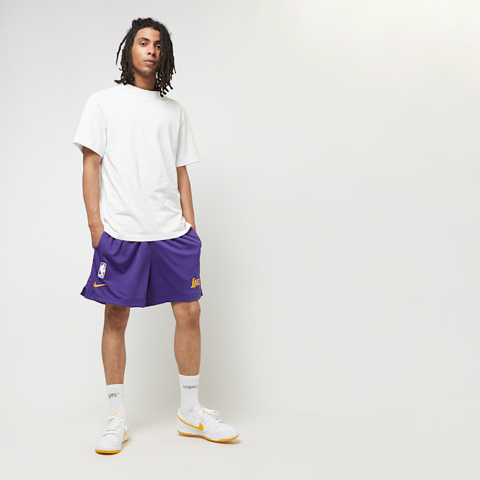 Shop Nike Los Angeles Lakers NBA Mesh-Shorts roze | SNIPES