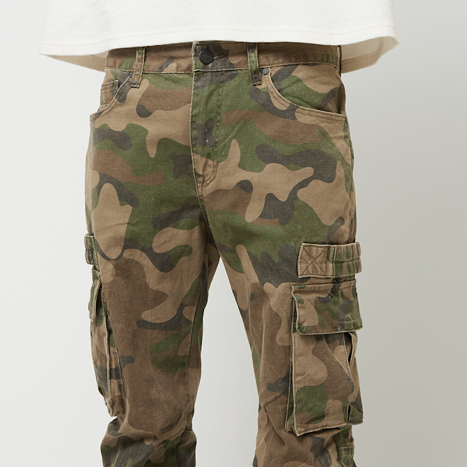 Acheter Smoke Rise UTILITY MULTI POCKET CANVAS PANT wood camo ...