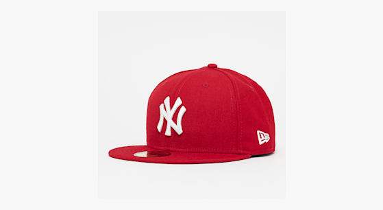 New Era Fitted-Cap 59Fifty Basic MLB New York Yankees rood (10011573)