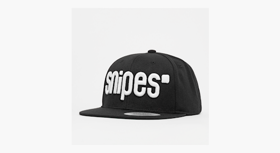 SNIPES Big Logo 3D noir | SN-6089M-BLK/WHT | SNIPES