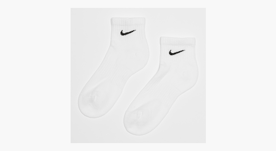 Nike 3 PACK - Everyday Cushioned Training Ankle Socks wit | SX7667-100 ...