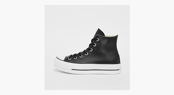 Converse Chuck Taylor All Star Lift Clean Hi noir (561675C)