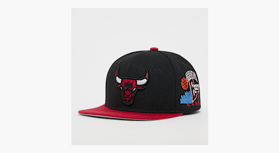 Mitchell & Ness Patch Overload Snapback NBA Chicago Bulls multicolore ...