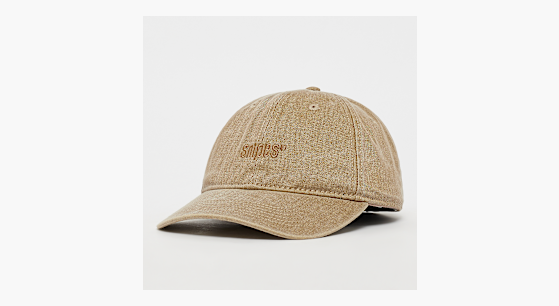 SNIPES Small Logo Acid Washed Baseball Cap beige | SA222-008-2 | SNIPES