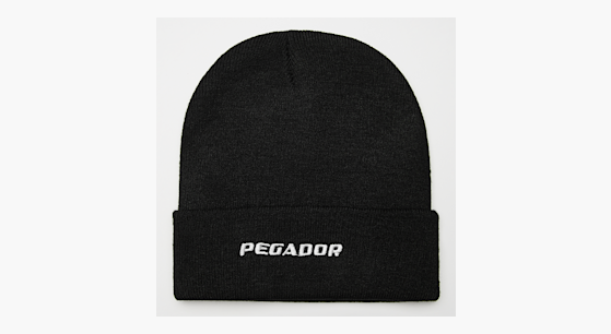 Pegador Logo Beanie czarny (PGDR-1641-001/004)