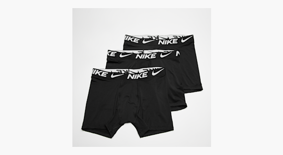 Nike 3 PACK - Essential Micro Boxer Brief zwart | 9N0844-023 | SNIPES