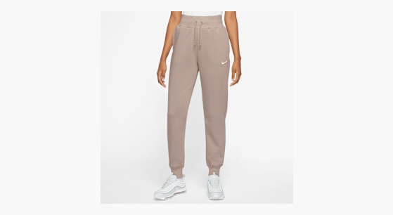 Nike Sportswear Phoenix Fleece High-Waisted Joggers beige | DQ5688-272 ...