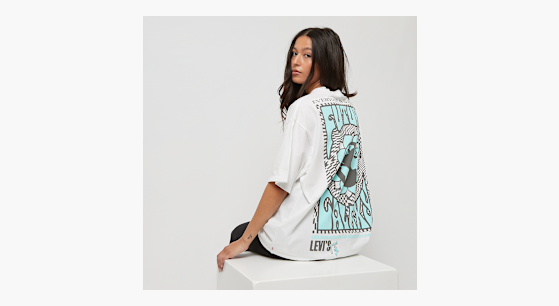 Levi's Graphic Short Stack Tee schwarz (A4924-0007) kaufen