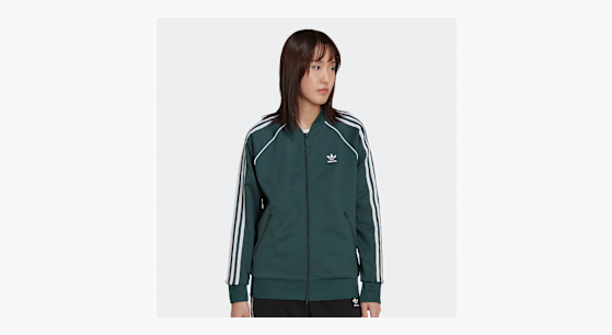 adidas Originals Veste de Survêtement adicolor Superstar Slim blanc ...