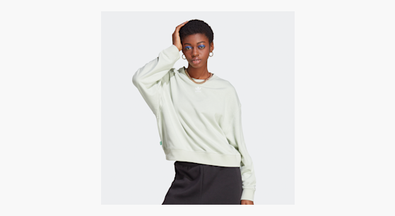 adidas Originals Essentials+ Sweater Made With Hemp groen (IC1822)