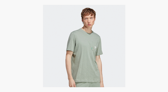 adidas Originals Camiseta adicolor Essential Plus verde | HR2955 | SNIPES