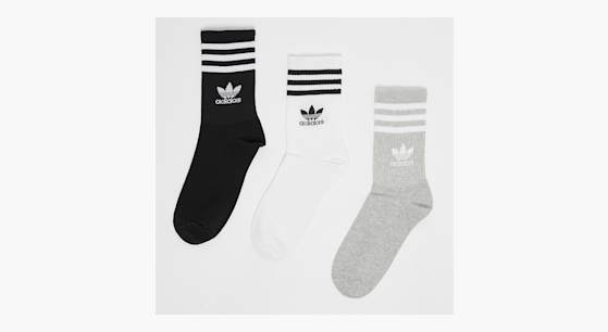 adidas Originals 3 PACK - adicolor Crew Socken multicolor (IL5023)