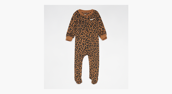 Nike Leopard Printed Footed Coverall blu | 56K101-X0O | SNIPES