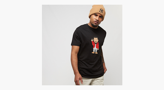Shop Mister Tee Kanada Sketch Tee zwart | SNIPES