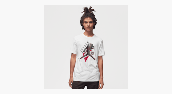 Jordan Brand Graphics Short Sleeve Crew branco (FD7031-100)