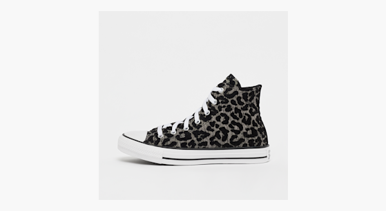 Converse Chuck Taylor All Star Leopard Love (GS) negro (A05377C)