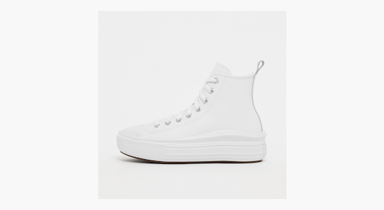 Converse Chuck Taylor All Star Platform Move Leather (GS) blanc (A05538C)